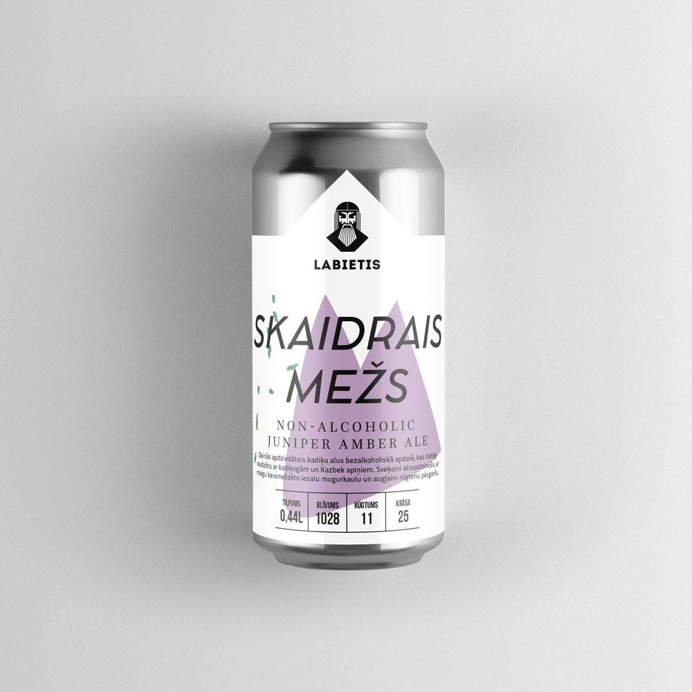 Bezalkoholiskais alus SKAIDRAIS MEŽS - LABIETIS